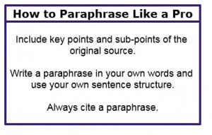10 Examples of Paraphrasing for a Smarter, Better Essay